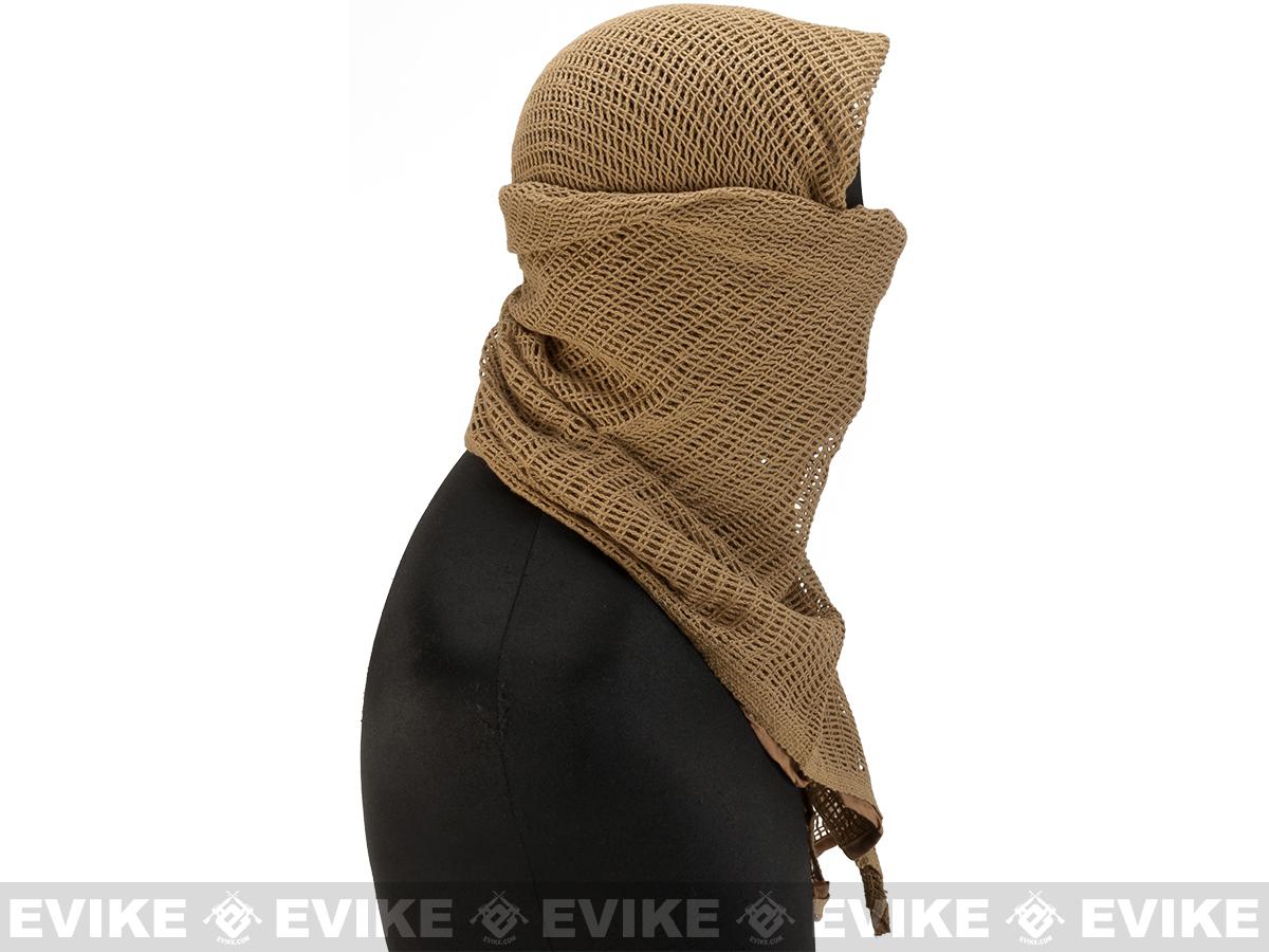 Matrix Cotton Sniper Veil Head Wrap (Color: Desert), Tactical Gear ...