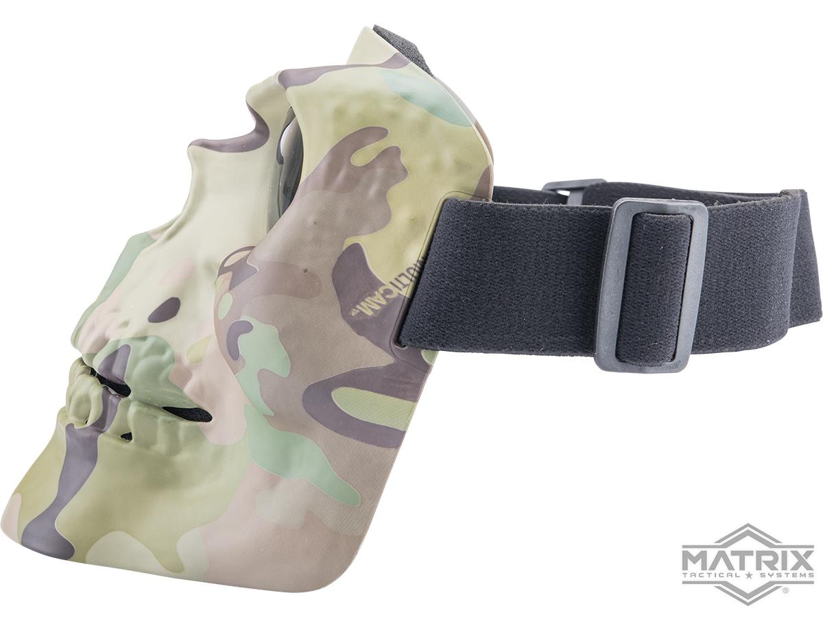 Matrix "Skull" Full Face Mask (Color: Multicam / Smoke Lens), Tactical ...