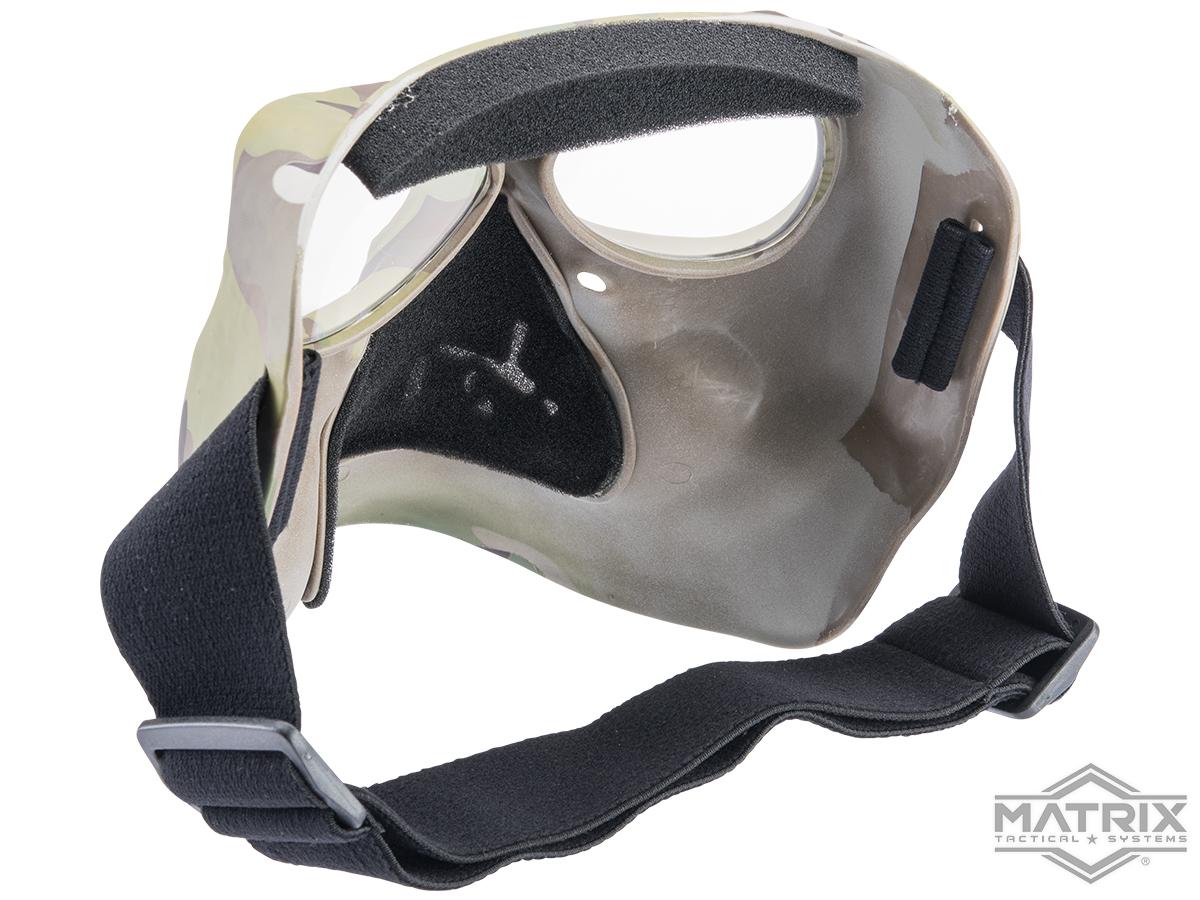 Matrix "Skull" Full Face Mask (Color: Multicam / Clear Lens), Tactical ...