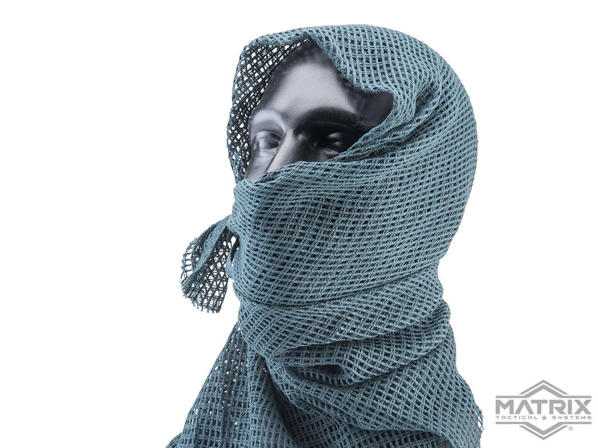 Matrix Cotton Sniper Veil Head Wrap (Color: Foliage Grey), Tactical ...