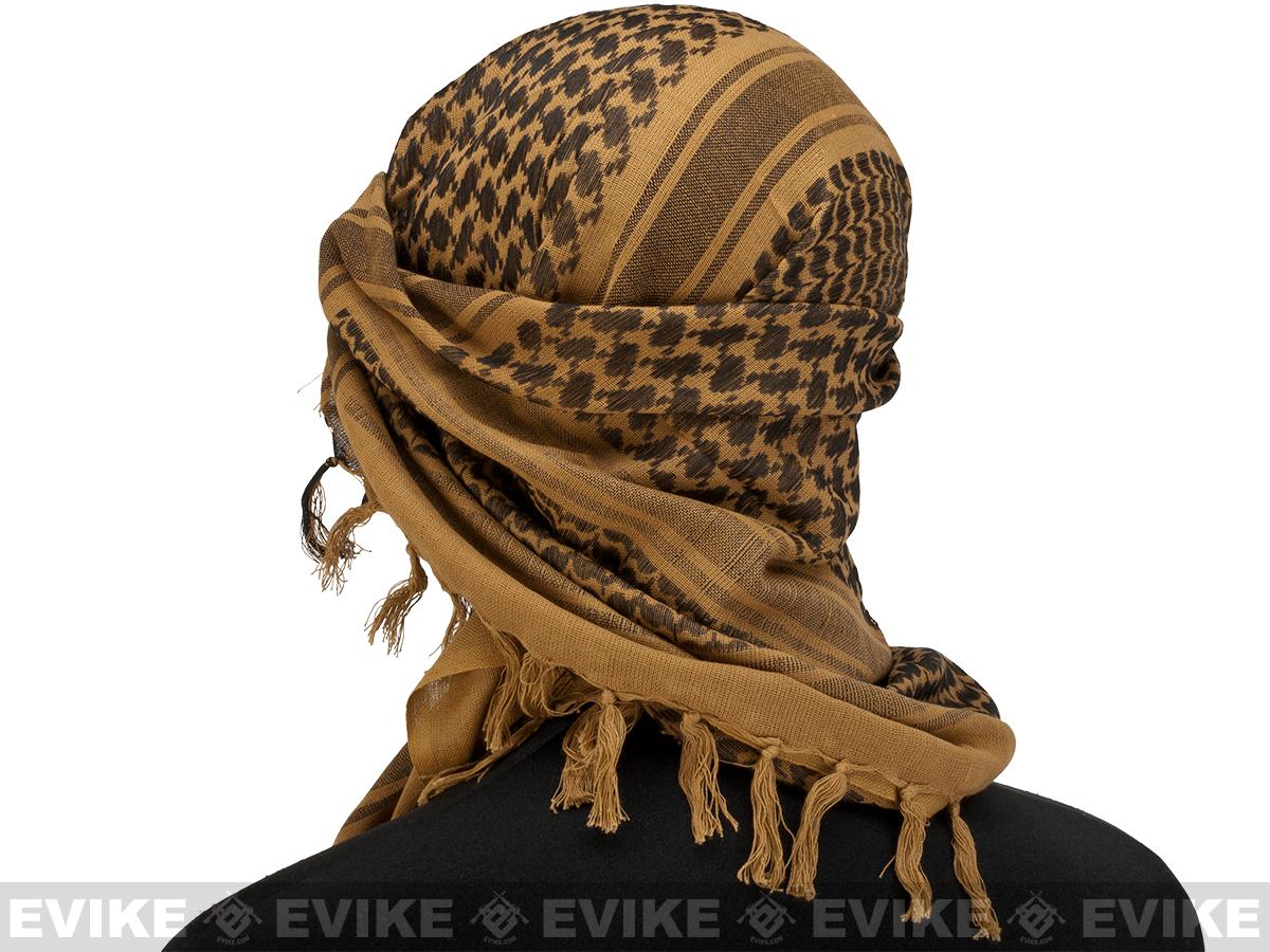 Matrix Woven Coalition Desert Shemagh / Scarves (Color: Dark Brown ...