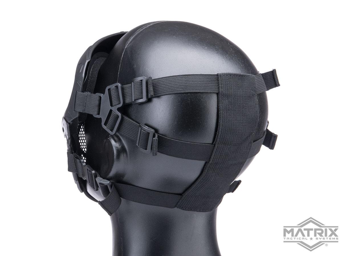 Matrix Lurker Full Face Prop Costume Mask (Color: Black), Tactical Gear ...
