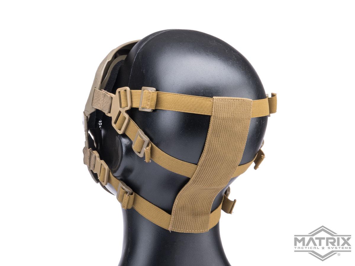 Matrix Lurker Full Face Prop Costume Mask (Color: Black), Tactical Gear ...