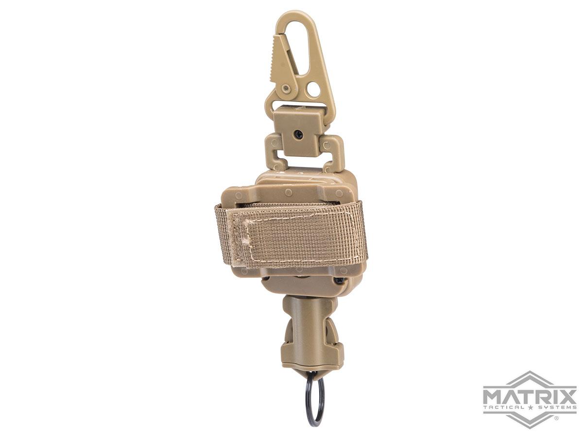 Matrix Retractable Multifunctional Belt Clip (Color: Tan), Tactical ...