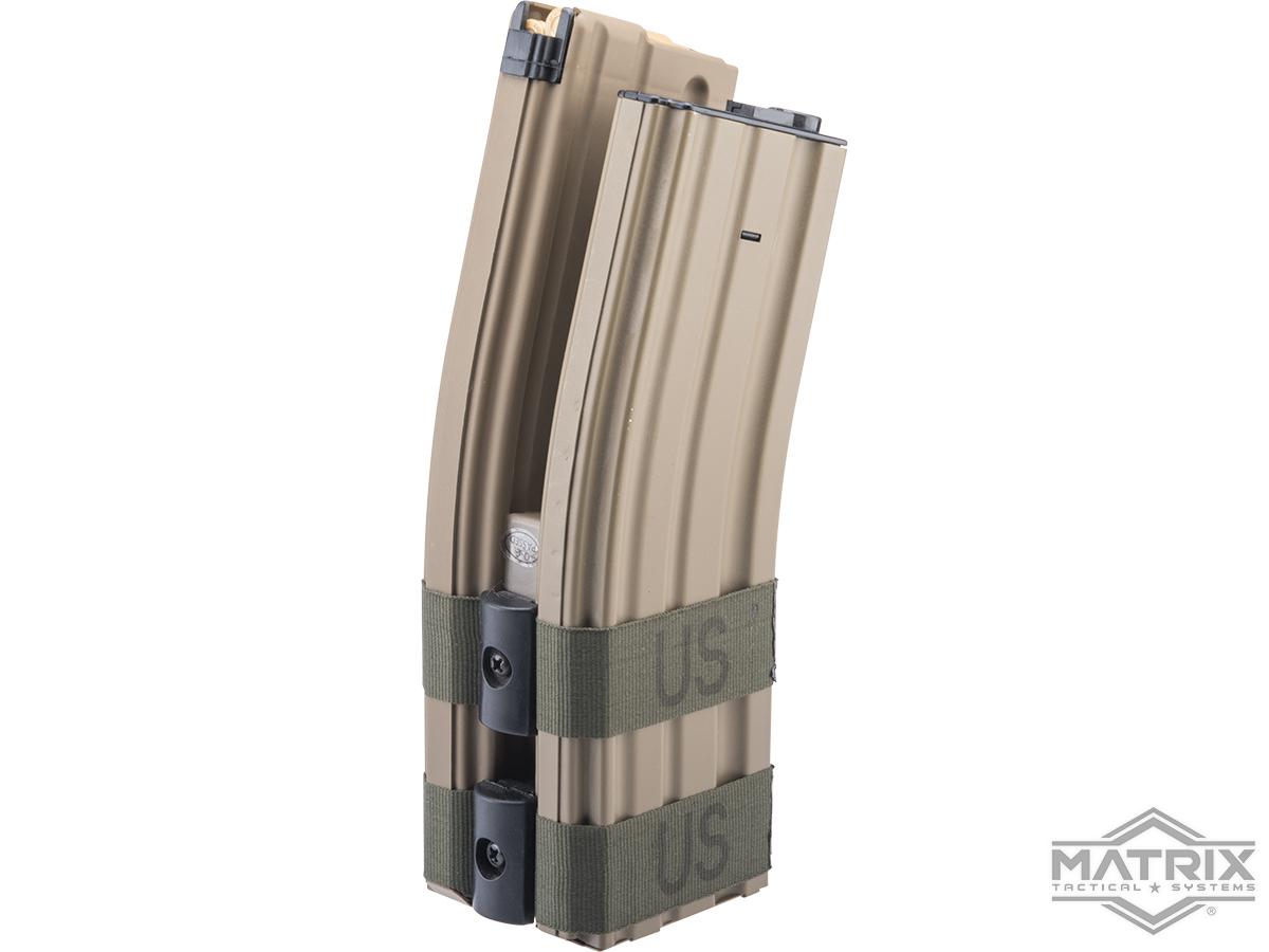 Matrix Electric Auto Winding Dual Mag for M4 M16 Series Airsoft AEG ...