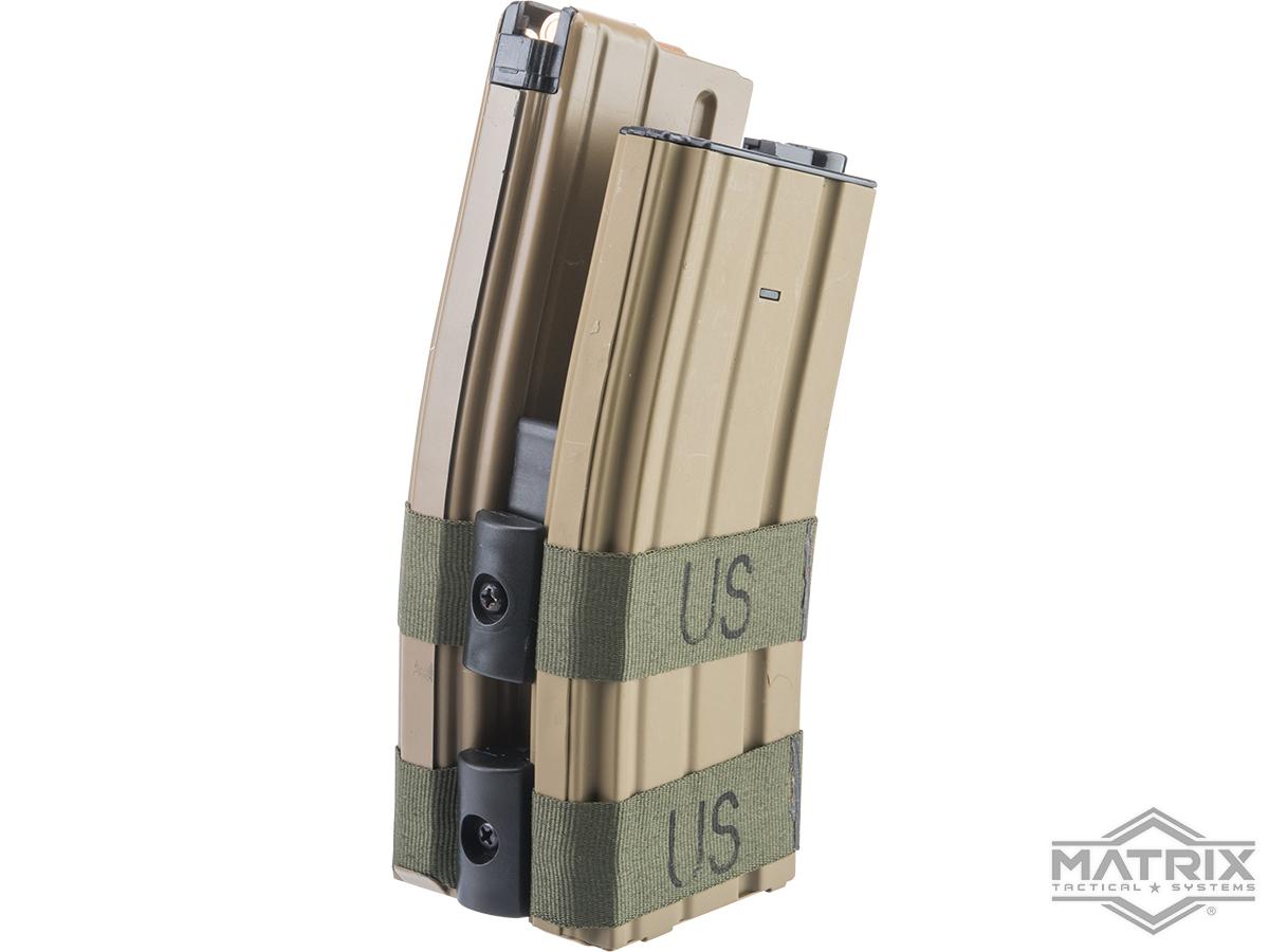 Matrix Electric Auto Winding Dual Mag for M4 M16 Series Airsoft AEG ...