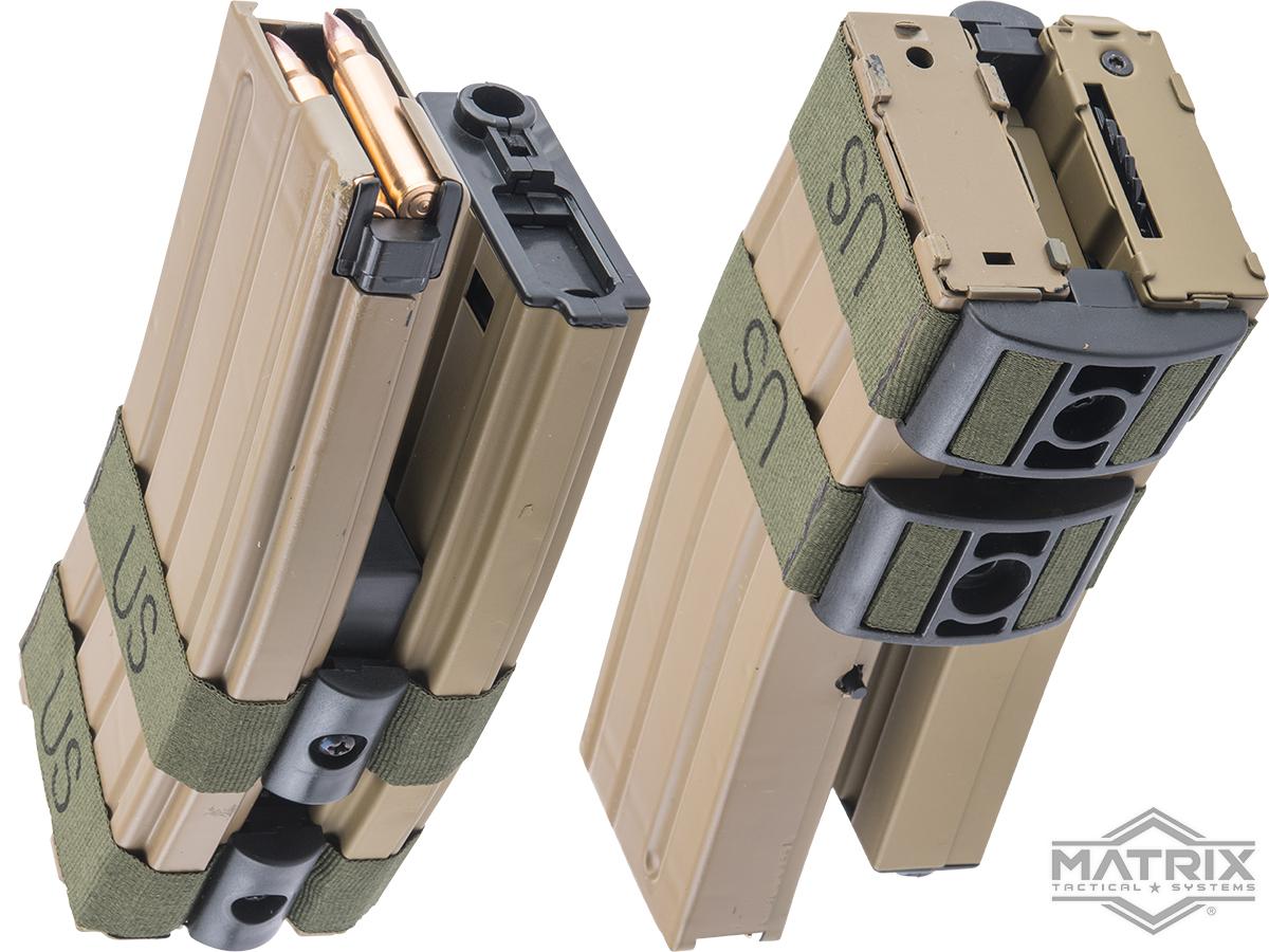 Matrix Electric Auto Winding Dual Mag for M4 M16 Series Airsoft AEG ...