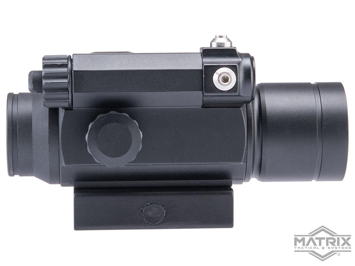 Matrix 1x29 QD Red Dot Sight w/ Integrated Red Laser (Color: Black ...