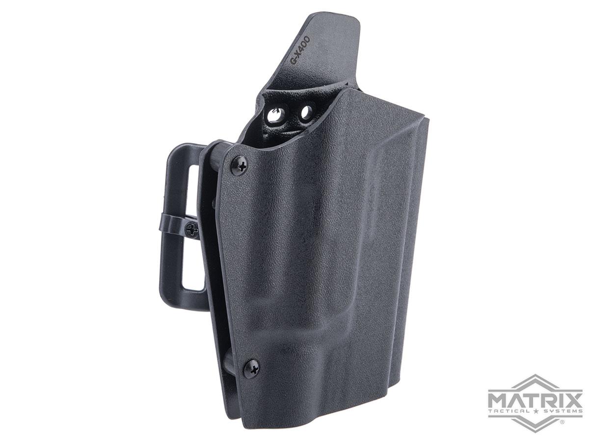 Matrix Lightweight Kydex Tactical Holster (Model: GLOCK 17 w/ X400 ...
