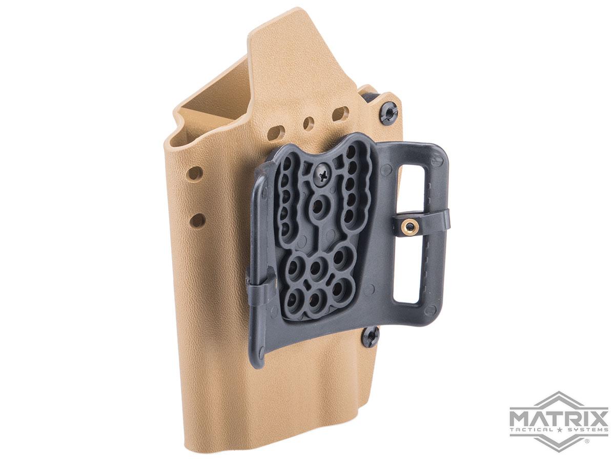 Matrix Lightweight Kydex Tactical Holster (Model: GLOCK 17 w/ X400 ...