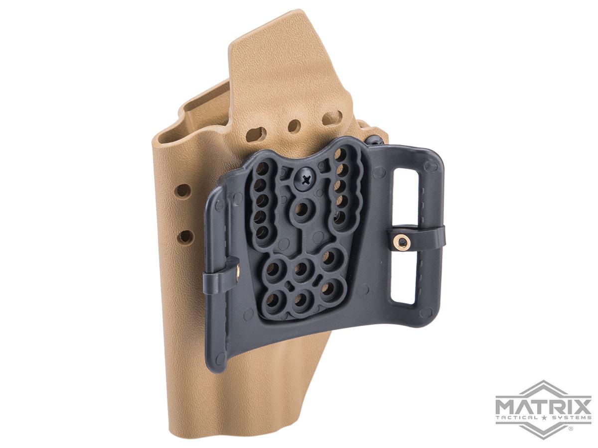 Matrix Lightweight Kydex Tactical Holster (Model: 1911 / Tan), Tactical ...