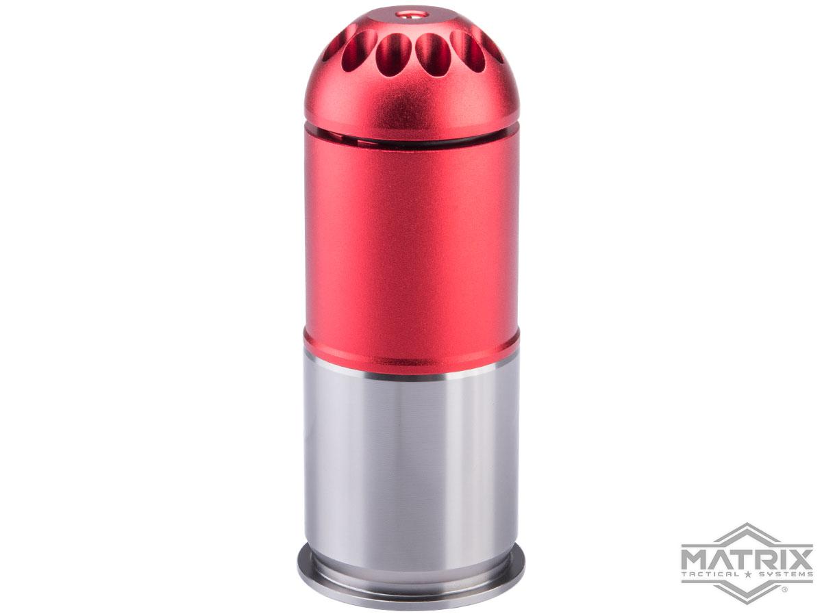 Matrix Mosquito NRS2 "No Reset" CNC Aluminum 40mm Airsoft Gas Launcher Grenade (Capacity: 120 ...