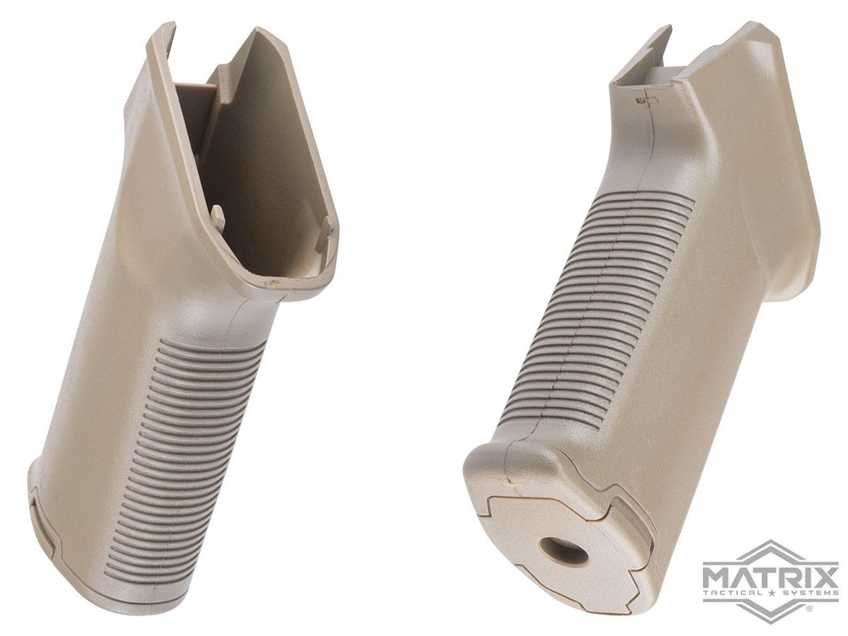 Matrix Ribbed Ergonomic Motor Grip for AK Series Airsoft AEG Rifles ...