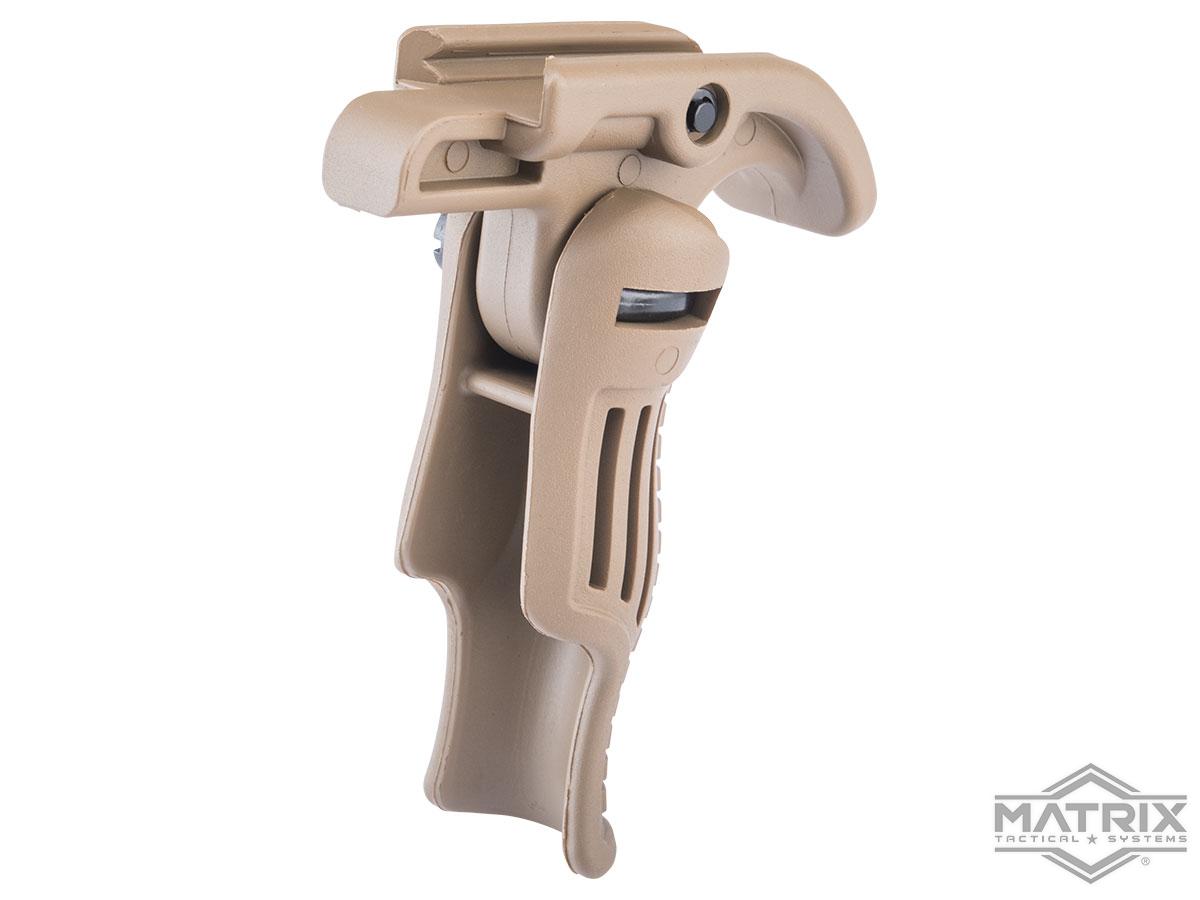 Matrix Contoured Folding Vertical Grip (Color: Flat Dark Earth ...