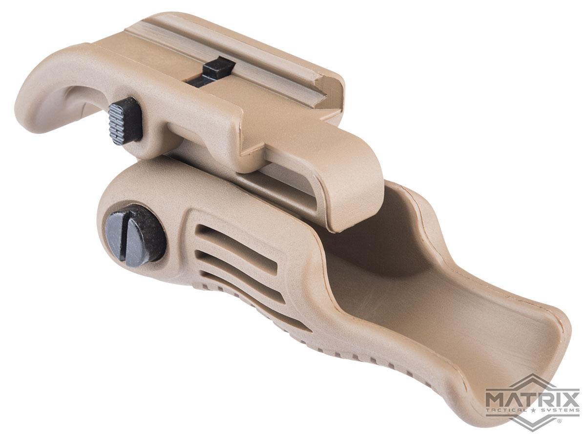 Matrix Contoured Folding Vertical Grip (Color: Flat Dark Earth ...