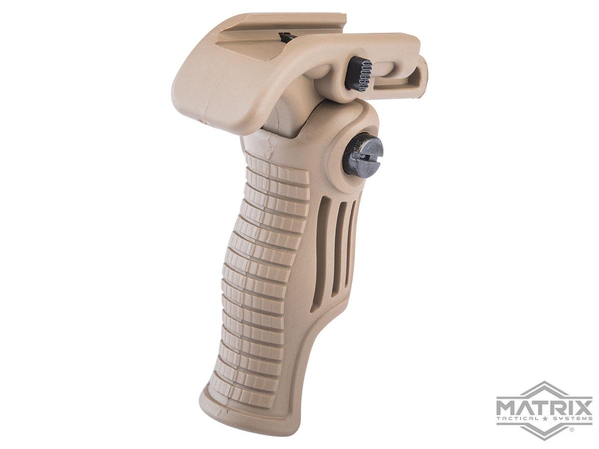 Matrix Contoured Folding Vertical Grip (Color: Flat Dark Earth ...