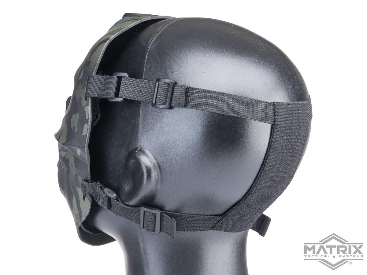 Matrix Full Face Mask w/ Integrated NV Mount (Color: Multicam Black ...