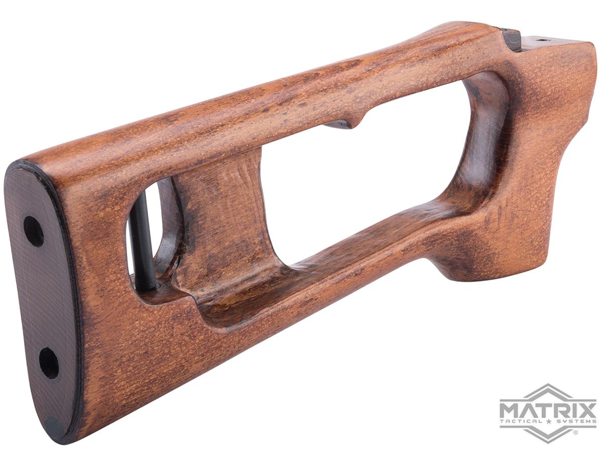 Matrix Real Wood Handguard & Stock Kit w/ Cheek Pad for SVD Series ...
