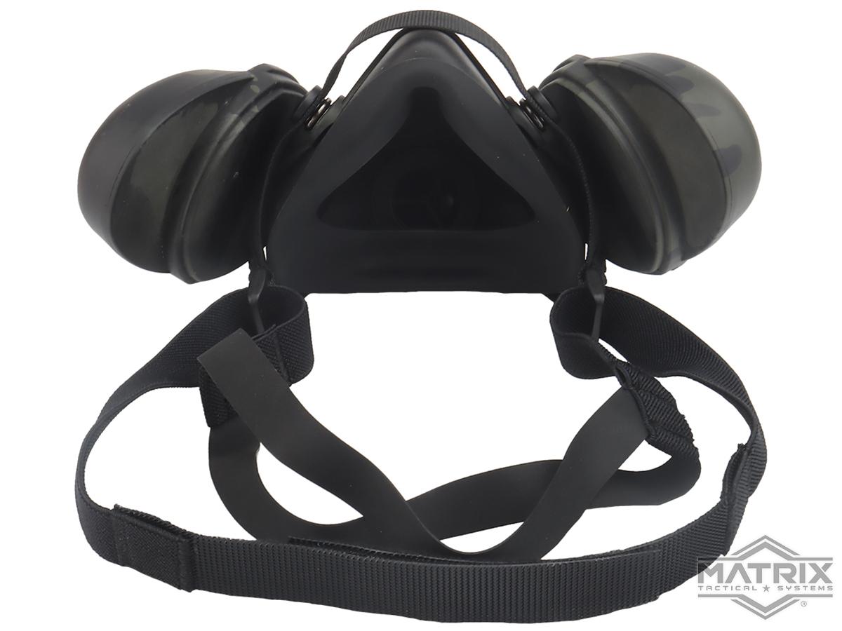 Matrix Non-Functioning Tactical Respirator Mask (Color: Multicam Black ...