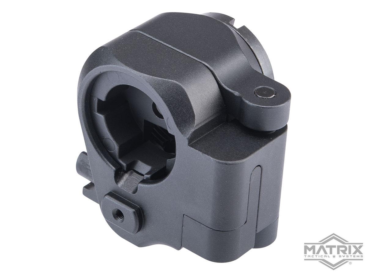 Matrix Folding Stock Adapter for M4 /M16 Airsoft Rifles (Type: AEG ...