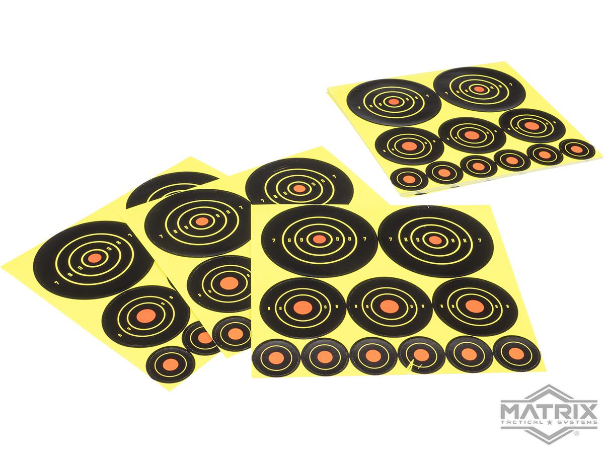 Matrix Adhesive Reactive Paper Splatter Targets (Color: 11x Target / 20 ...