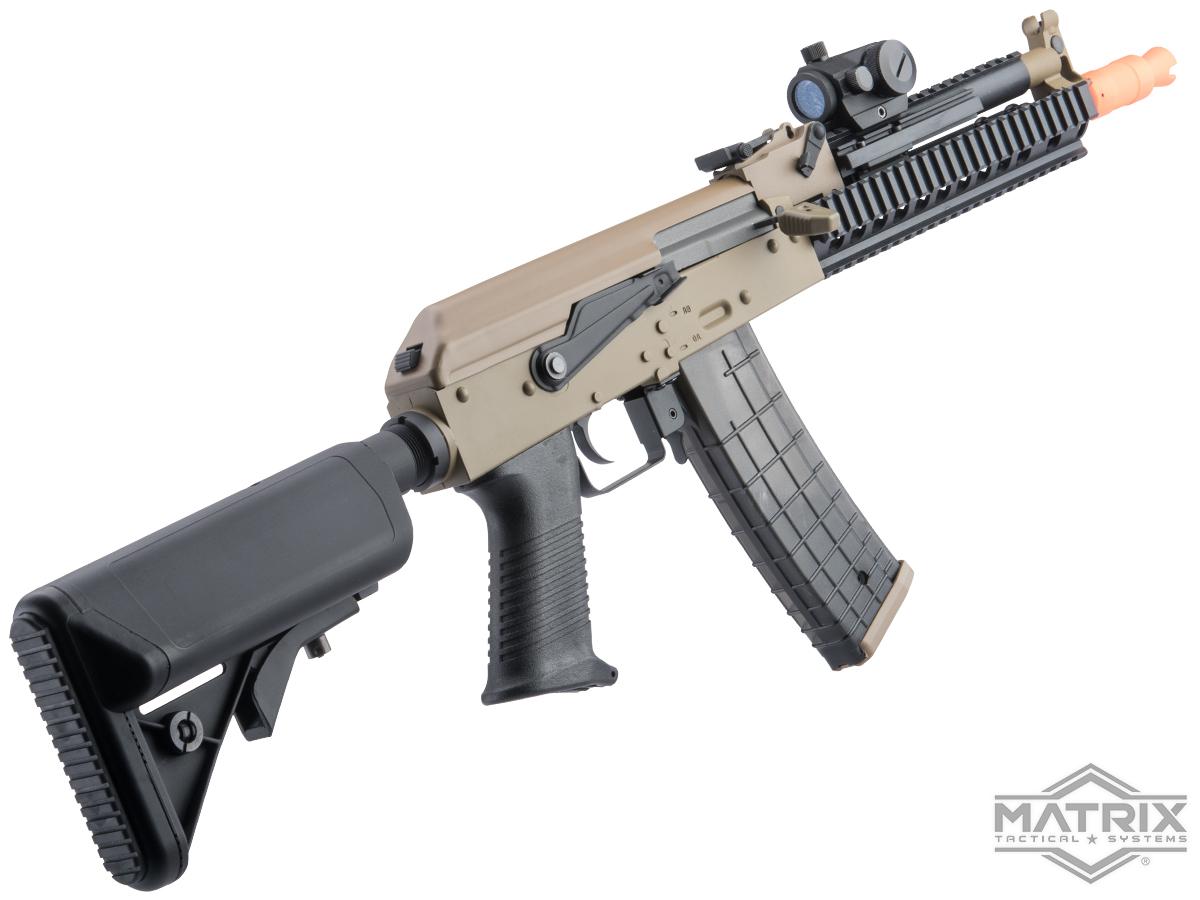 Matrix Special Edition AK Tactical Airsoft AEG (Color: Tan / 400 FPS ...