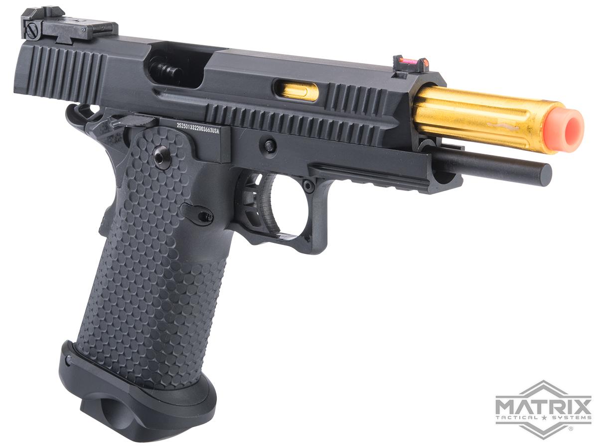Matrix x Golden Eagle Full Metal OTS .45 Tactical Hi-CAPA Gas Blowback ...