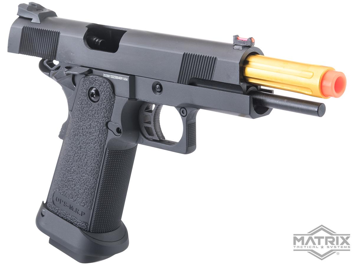 Matrix Hi-Capa Gas Blowback Airsoft Pistols (Type: MEU 5.1 / Black ...