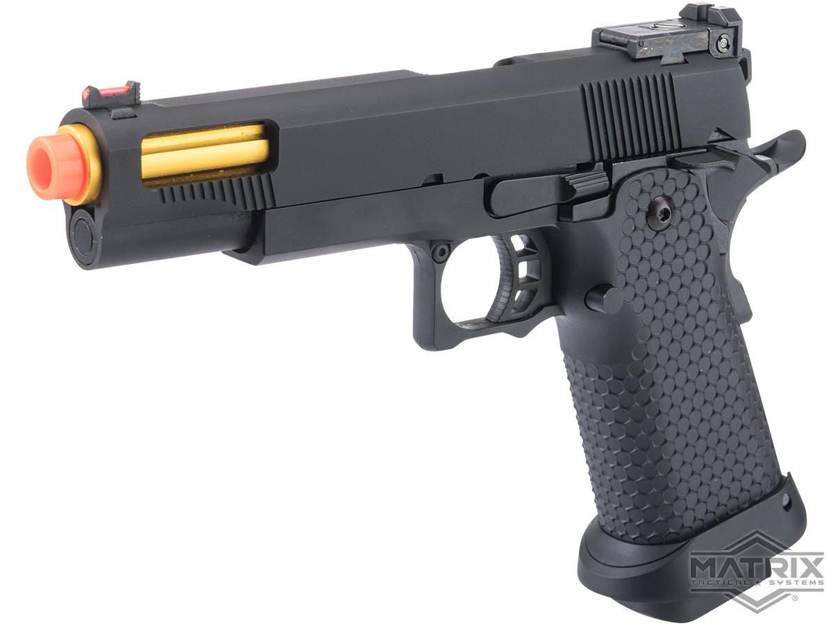 Matrix x Golden Eagle Full Metal OTS .45 Tactical Hi-CAPA Gas Blowback ...