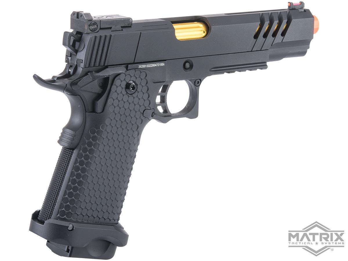 Matrix x Golden Eagle Full Metal OTS .45 Tactical Hi-CAPA Gas Blowback ...