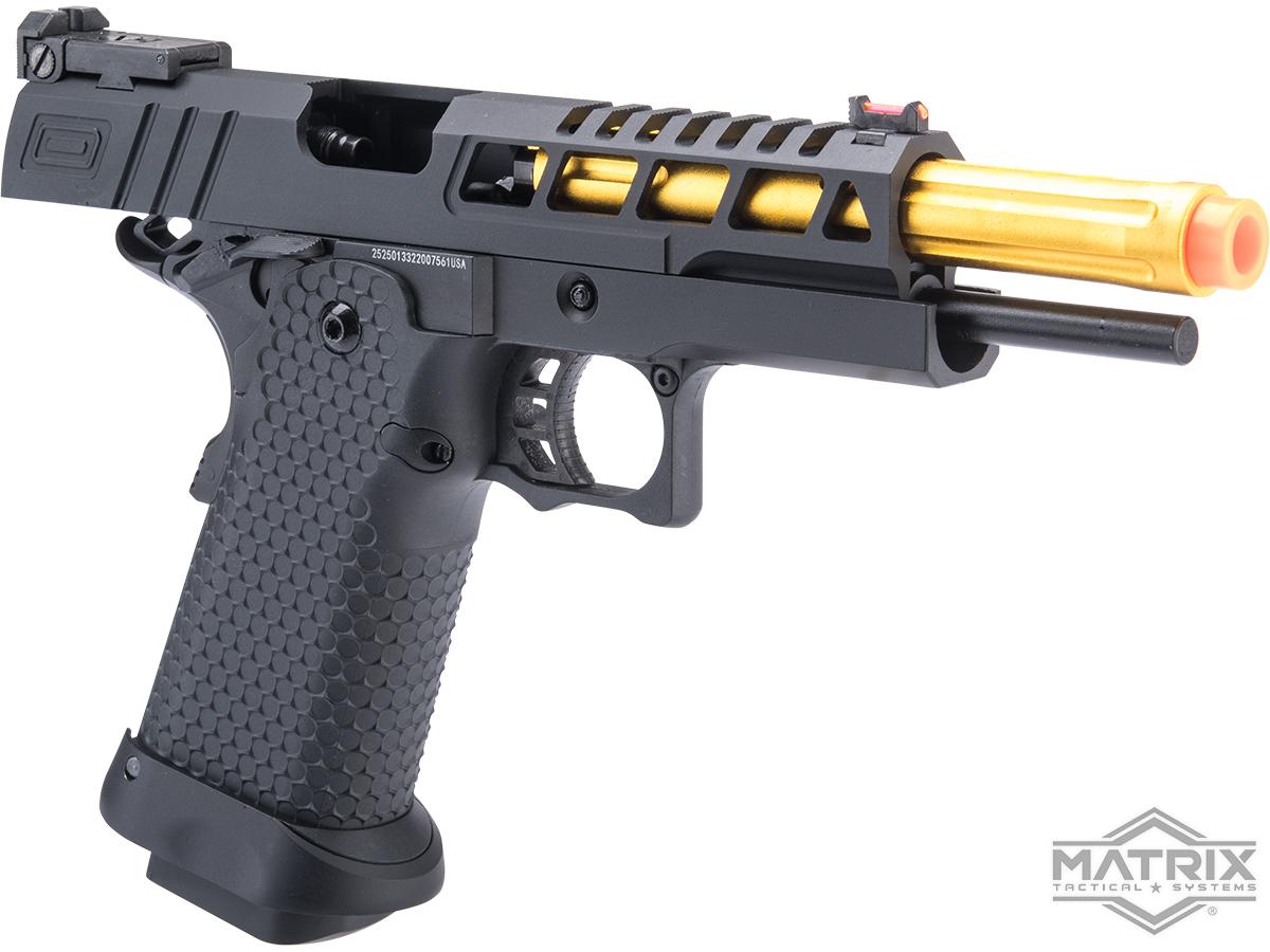 Matrix x Golden Eagle Full Metal OTS .45 Tactical Hi-CAPA Gas Blowback ...