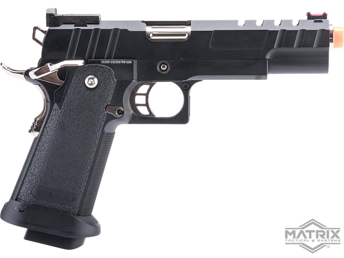 Matrix x Golden Eagle Full Metal OTS .45 Tactical Hi-CAPA Gas Blowback ...