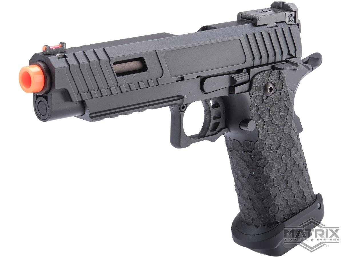 Matrix x Golden Eagle Full Metal OTS .45 Tactical Hi-CAPA Gas Blowback ...