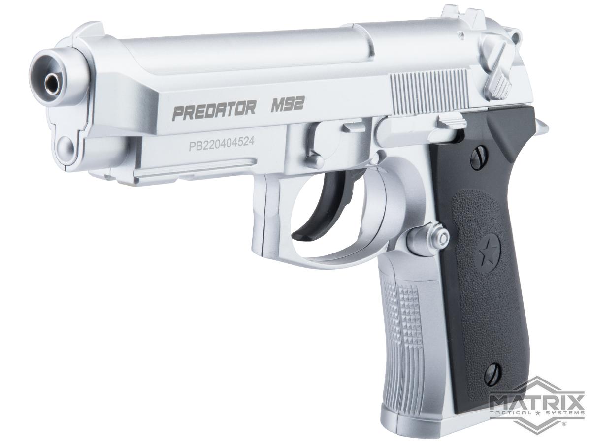 Matrix Predator M9 4.5mm Non-Blowback CO2 Air Pistol (Color: Frost ...