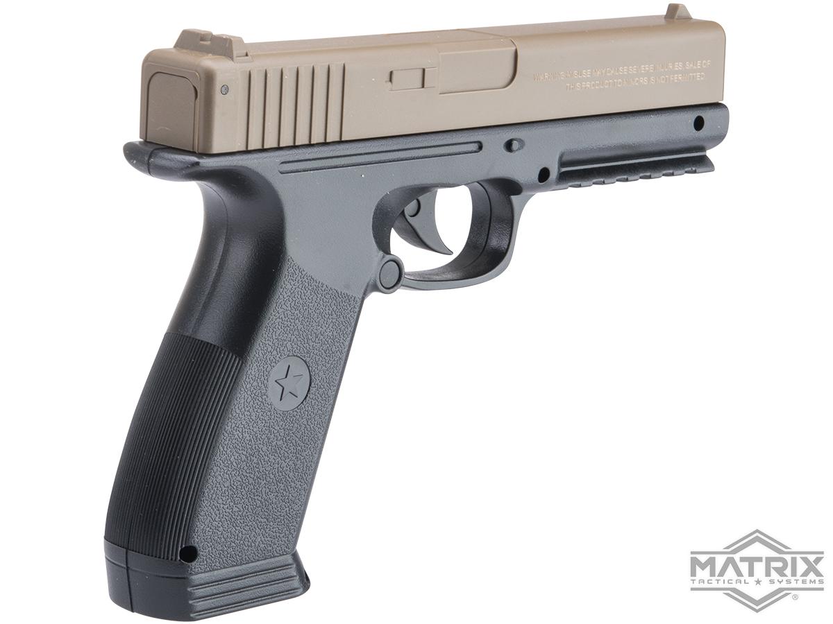 Matrix Predator Target 4.5mm Non-Blowback CO2 Air Pistol (Color: Black ...