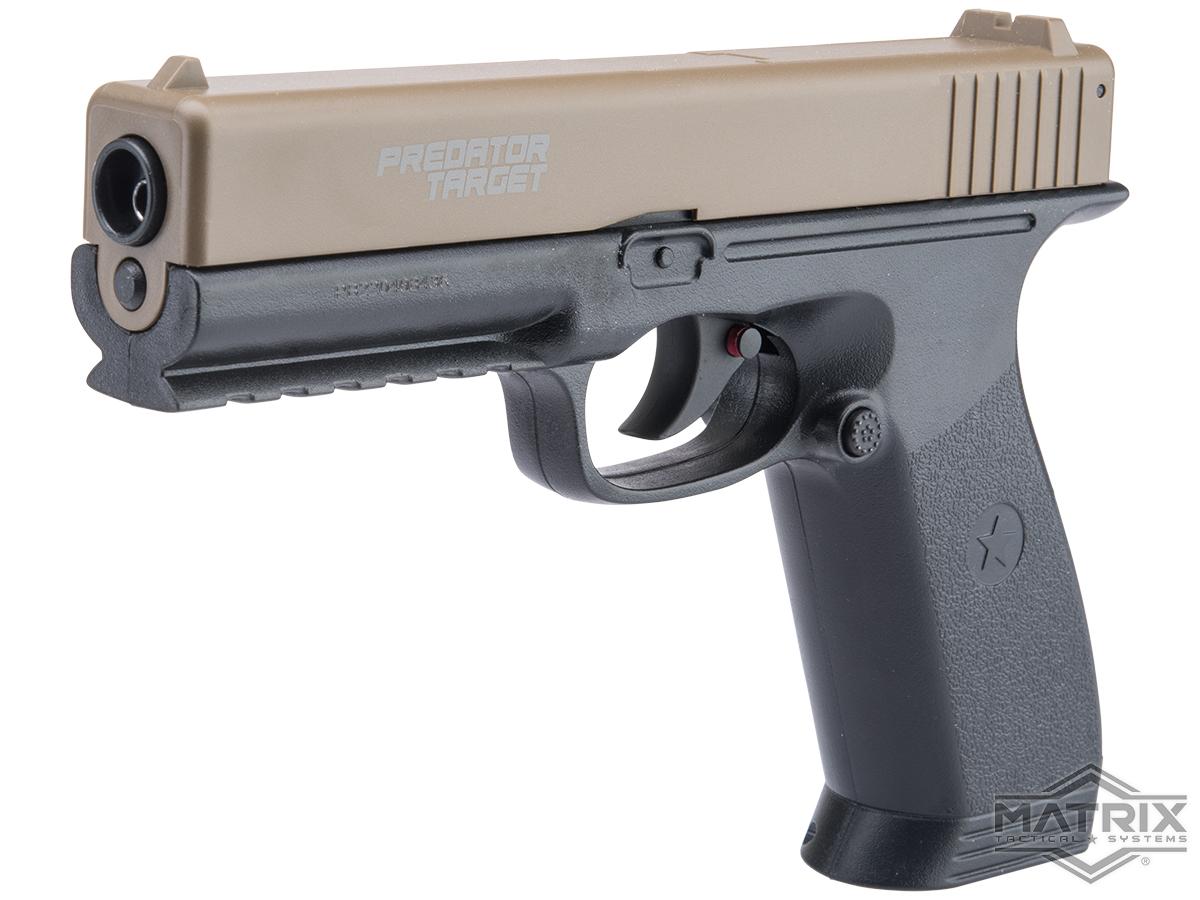 Matrix Predator Target 4.5mm Non-Blowback CO2 Air Pistol (Color: Black ...