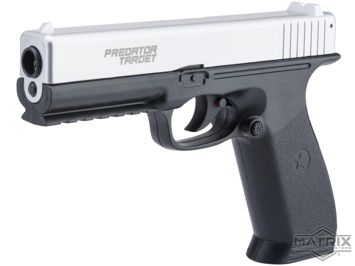 Matrix Predator Target 4.5mm Non-Blowback CO2 Air Pistol (Color: Black ...