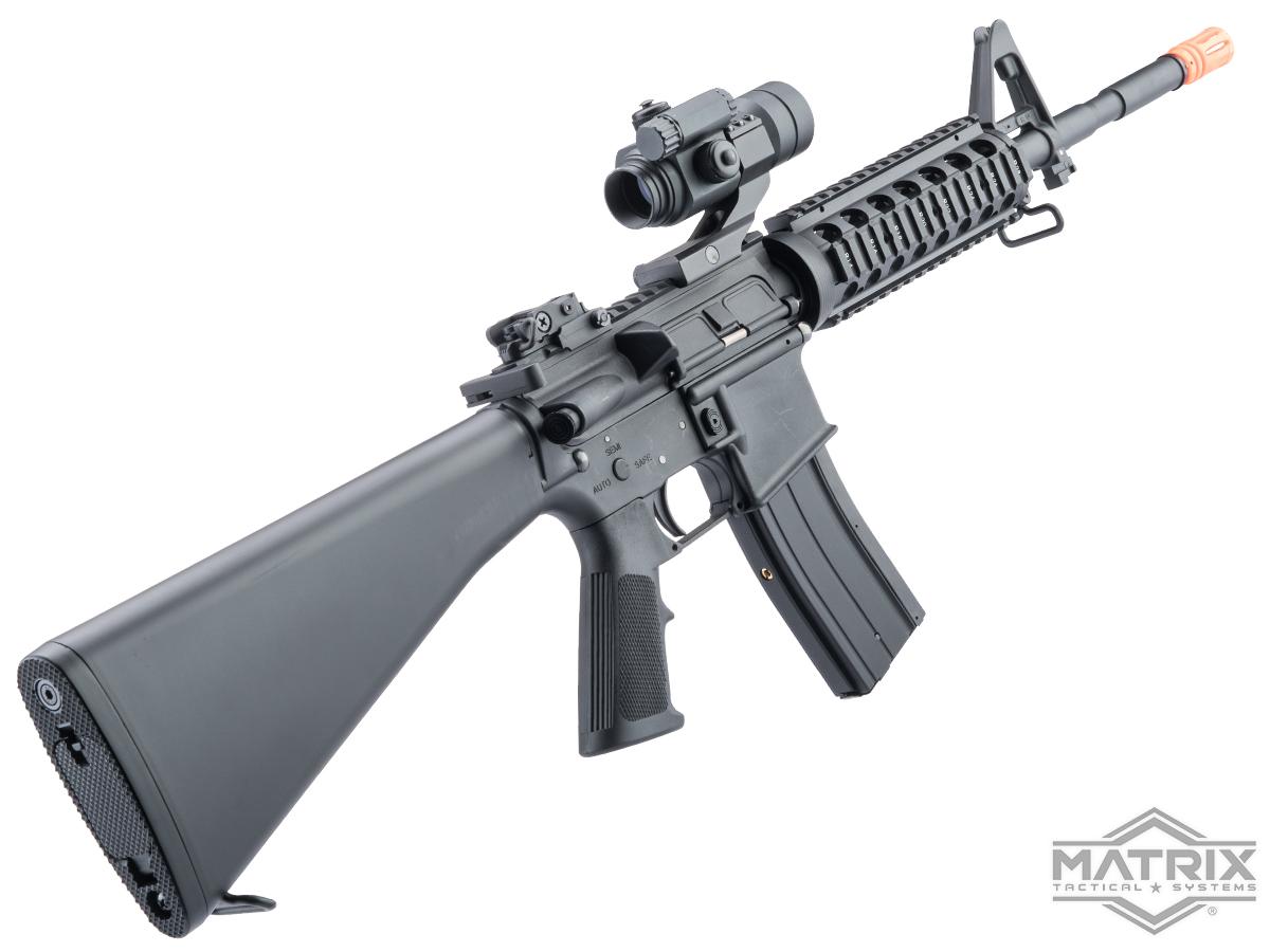 Matrix M4 GBB AR-15 Gas Blowback Airsoft Rifle w/ Reinforced WA System ...