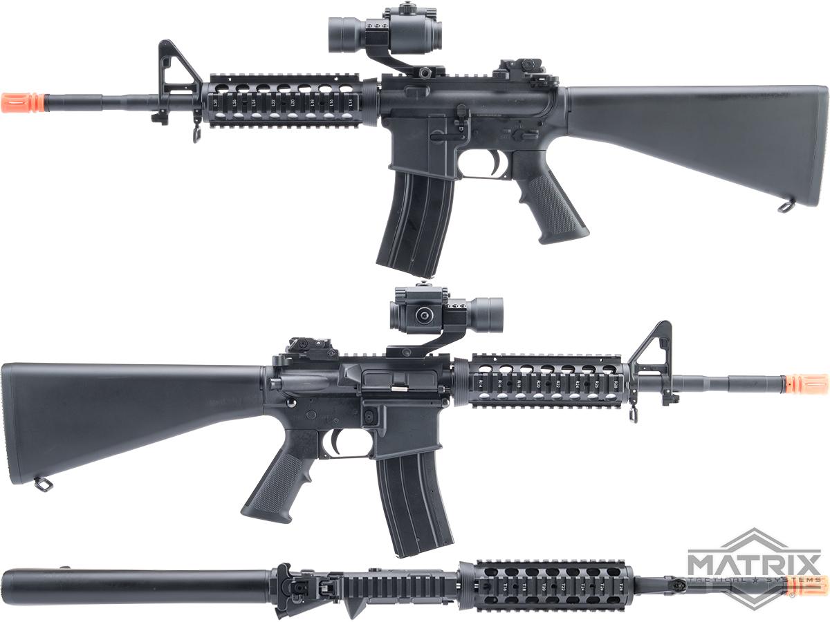 Matrix M4 GBB AR-15 Gas Blowback Airsoft Rifle w/ Reinforced WA System ...