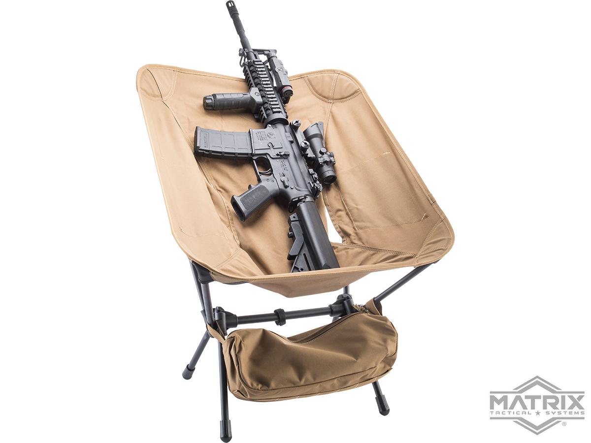 Matrix Tactical Portable Folding Camping Chair (Color: Coyote Brown ...