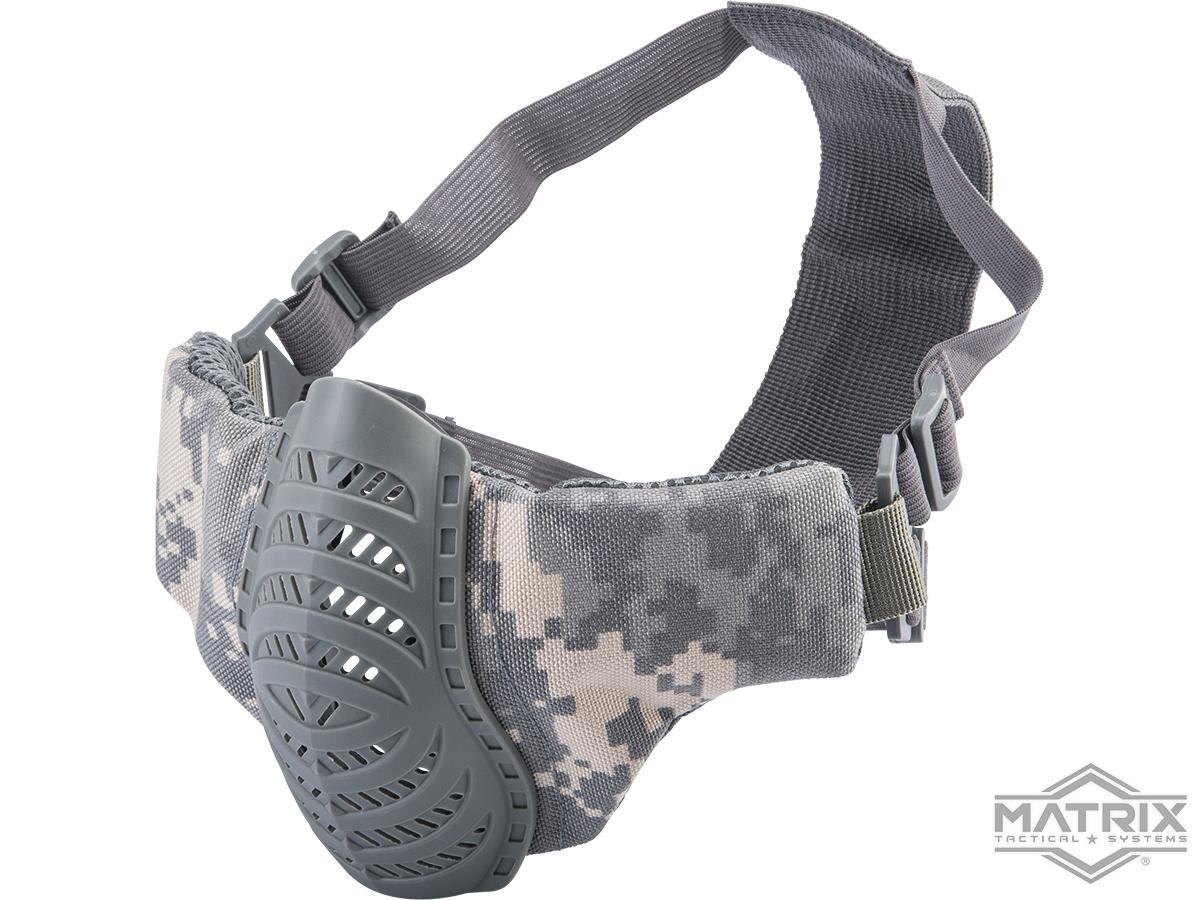 Matrix Low Profile Tactical Padded Lower Half Face Mask (Color: ACU ...