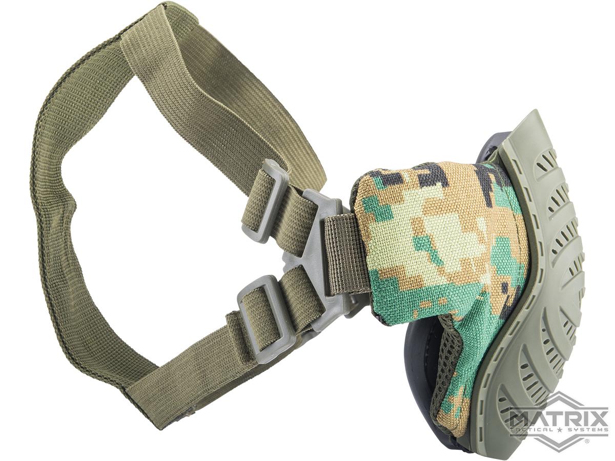 Matrix Low Profile Tactical Padded Lower Half Face Mask (Color: AOR2 ...