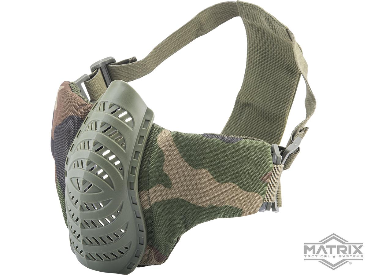 Matrix Low Profile Tactical Padded Lower Half Face Mask (Color ...