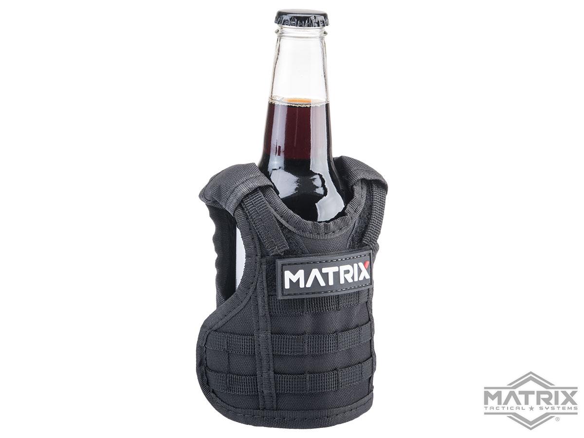 Matrix Tactical Plate Carrier Bottle Beer Cozy (Color: Black), Tactical ...