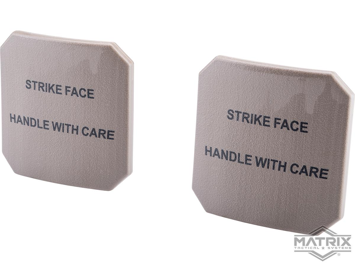 Matrix Replica 6X6 Side SAPI Dummy Ballistic Plates (Color: Coyote Tan ...
