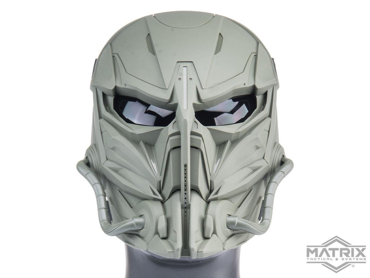 Matrix "Chastener II" Full Face Mask (Color: Ranger Green), Tactical ...