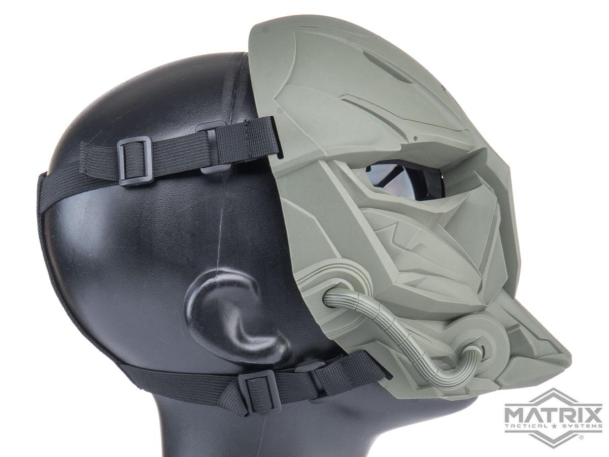 Matrix "Chastener II" Full Face Mask (Color: Ranger Green), Tactical ...