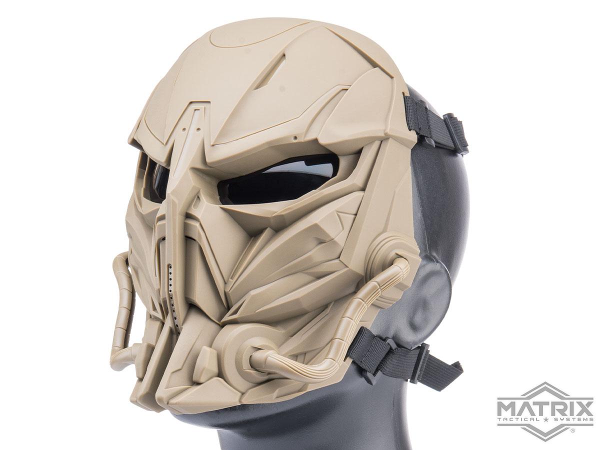 Matrix "Chastener II" Full Face Mask (Color: Coyote Brown), Tactical ...
