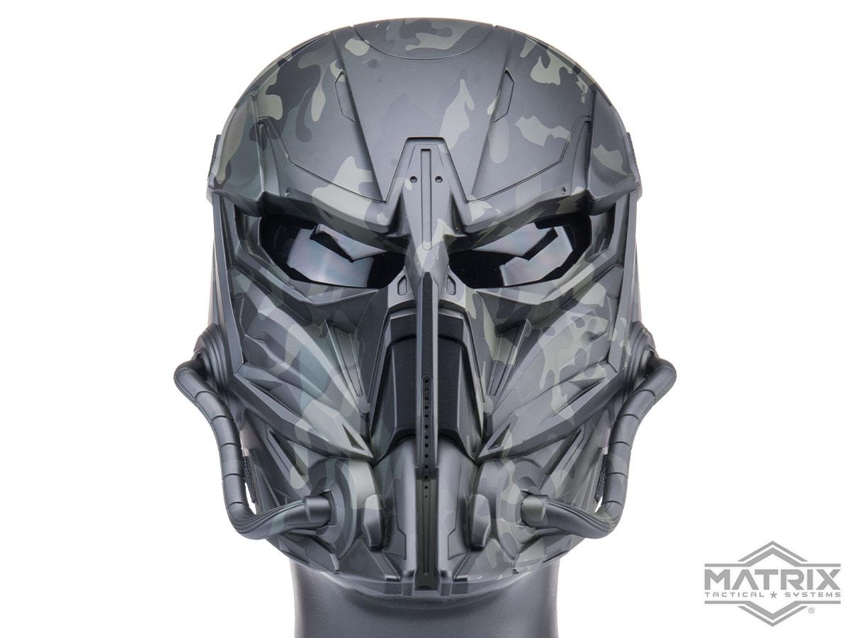 Matrix "Chastener II" Full Face Mask (Color: Multicam Black), Tactical ...