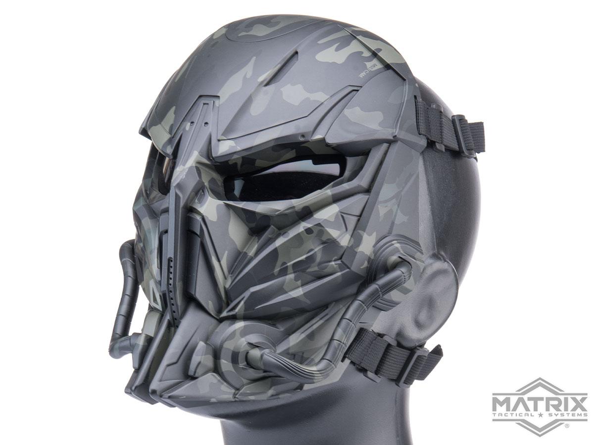 Matrix "Chastener II" Full Face Mask (Color: Multicam Black), Tactical ...